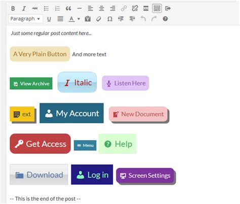 Forget About Shortcode Buttons Wordpress Plugin