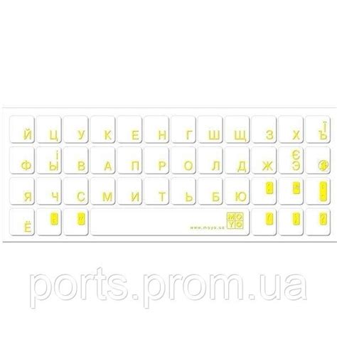 Наклейки на Клавиатуру на Прозрачной Основе Ламинированные Защитные Свойства Ламинирования