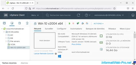 Create Snapshots Of A VMware VSphere Virtual Machine VM To Quickly Restore Its State