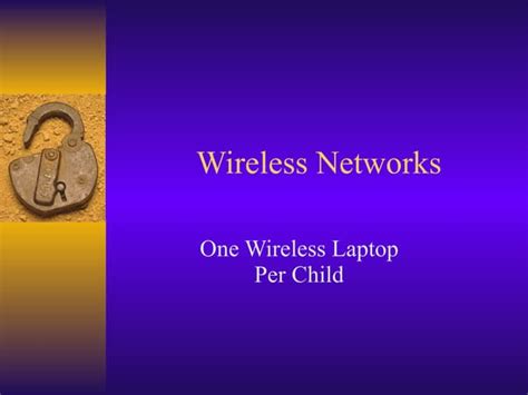Wireless Networks Ppt