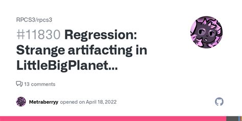 Regression Strange Artifacting In Littlebigplanet Npua80472 11717