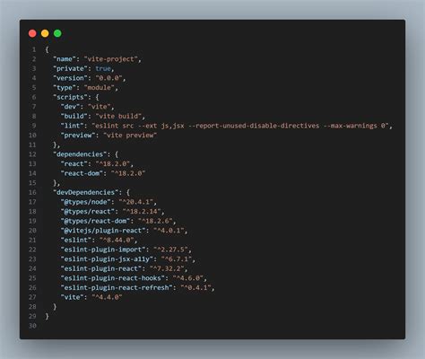 Vite React Eslint Setting