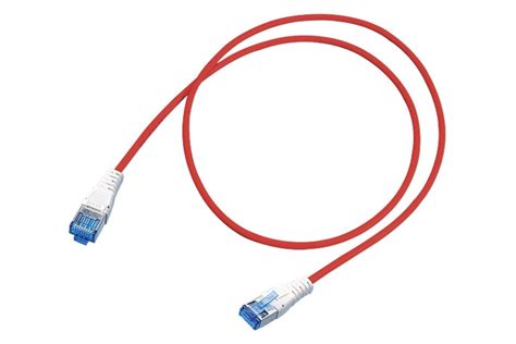R Mfreenet Patch Cord M Cat 6 Unshielded Red LSZH TIA 568A Plug RJ45 U ECatalog