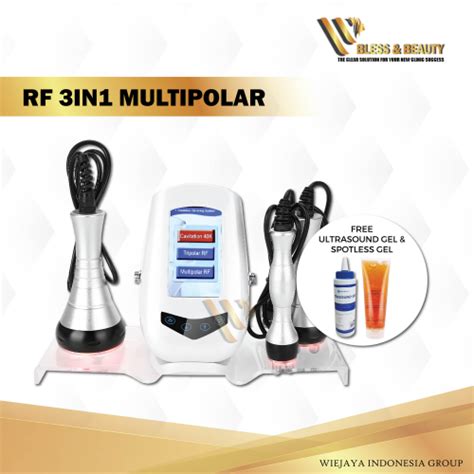 Alat Rf Radio Frekuensi Multipolar 3in1 Pelangsing Tubuh RF Frequency Perawatan Wajah Original