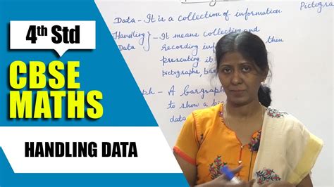 4th Std Cbse Maths Syllabus Handling Data Cbse Maths Part 121 Youtube