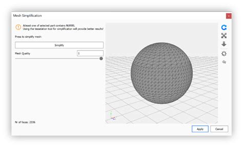 Mesh Simplification KeyShot 11 Manual