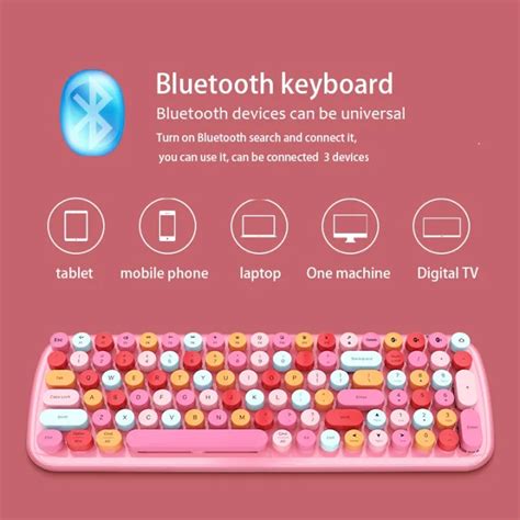 mofii keyboard Mofii bluetooth keyboard bluetooth mouse คยบอรดไรสาย 2 4G MOFI แปนพมพเมาส