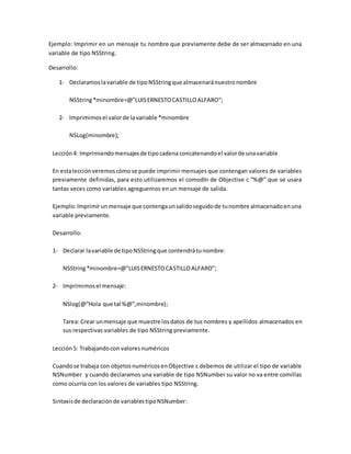 Tutorial De Objective C PDF