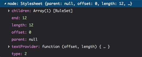 Parsestylesheet Doesn T Include The Right End Property Of The
