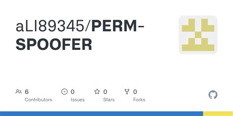 GitHub ALI PERM SPOOFER