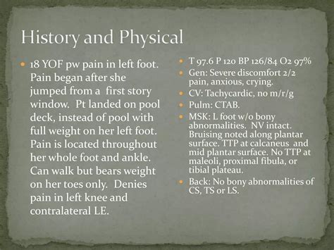 Calcaneus Fracture Ppt