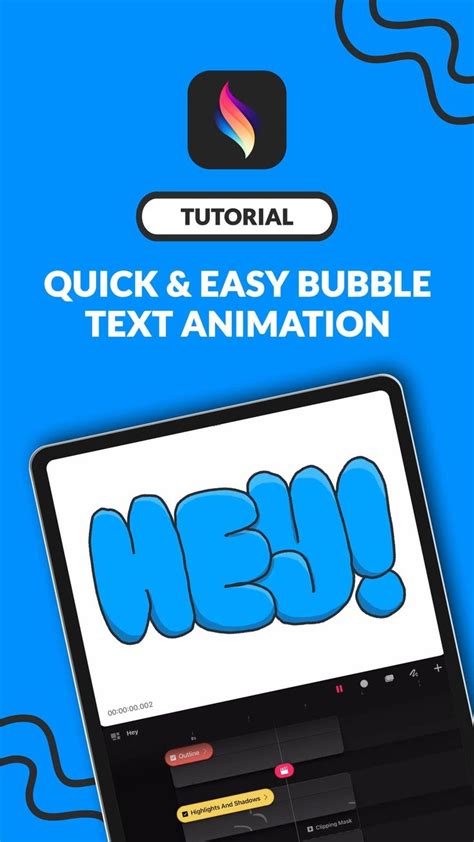 Animate Wiggling Text In Procreate Dreams Tutorial In 2024 Digital Art Tutorial Text