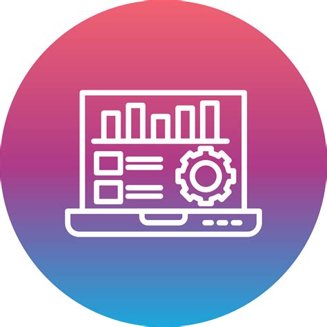 Data Driven Vector Icon 17449819 Vector Art At Vecteezy