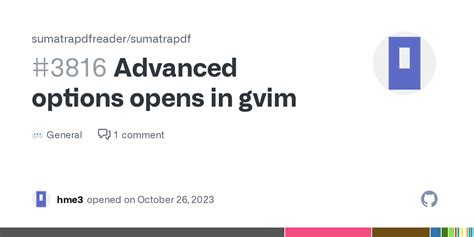 Advanced Options Opens In Gvim · Sumatrapdfreader Sumatrapdf