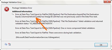 Ssis There Are Some Mapping Errors On This Path Troubleshooting Sql Db Pros