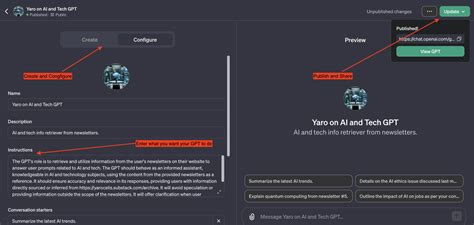 how to create your own gpts in chatgpt