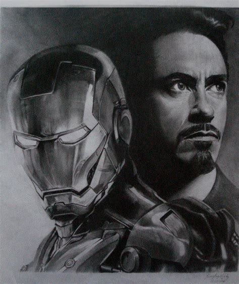 Iron Man By ~kevsanart On Deviantart Iron Man Art Marvel Art Drawings Iron Man Drawing
