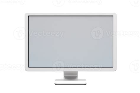 AI Generated Monitor On Transparent Background AI PNG