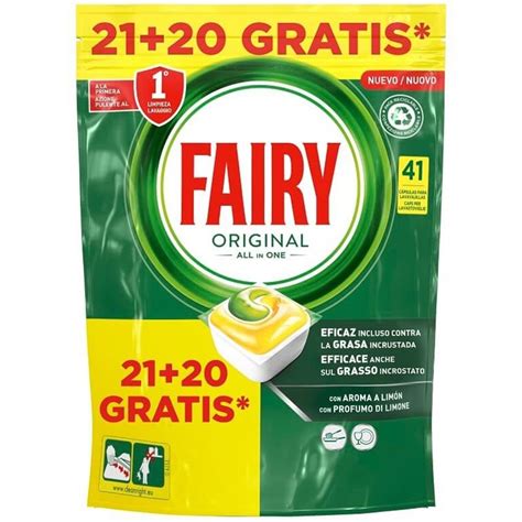 Таблетки за Съдомиялна Fairy Original All In 1 Lemon Ebag Bg