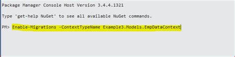Code First Migration In Entity Framework Part Five