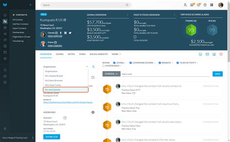 How Do I Move An Individual Between Contact Records Virtuous