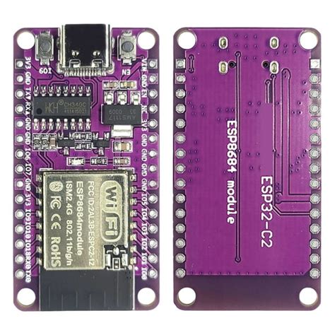 Placa De Desarrollo Esp8684 Type C Usb Esp32 C2 Espc2 12 Devkit Serial Para Arduino Bodega