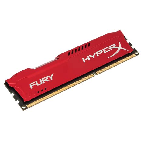 HyperX FURY Red 8GB Memória, DDR3, 1600MHz, CL10, 1.5V - eMAG.hu