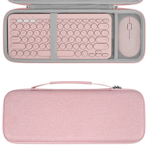 Geekria Hard Case Compatible With Logitech K K S Keyboard M M S Mouse Pebble Combo