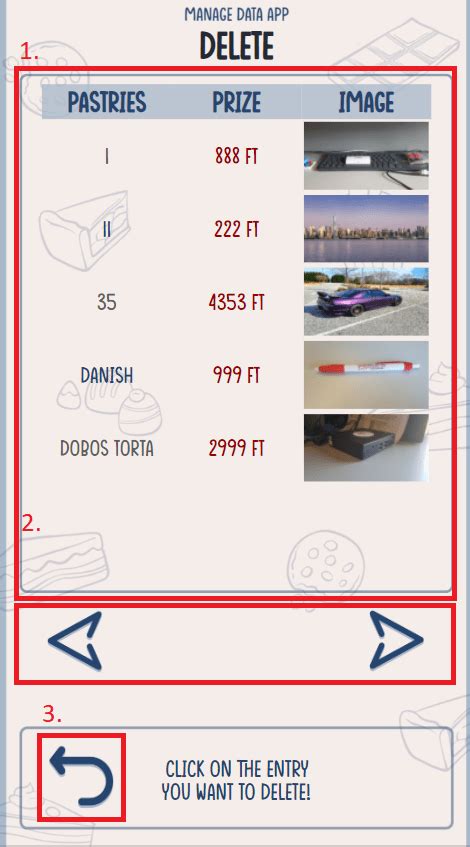How To Manage Table Widget Data Geomant Documentation