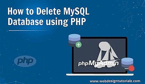 How To Delete Mysql Database Using Php Mysql Sql Commands Elearning