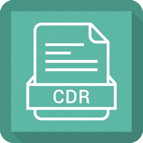 Cdr Document Extension File Format Icon Download On Iconfinder