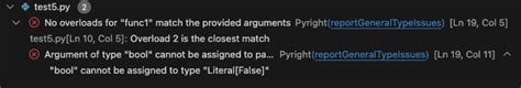 Unexpected Error With Bool Overload Xarray · Issue 6069 · Microsoftpyright · Github