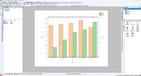 3 Origin2021如何绘制双y轴柱状图？ Origin双y轴图的柱状图的边框如何加粗 Csdn博客
