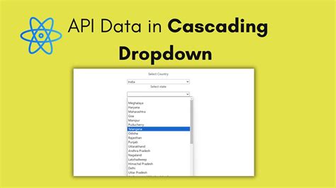 Rendering Api Data In Select Cascading Dropdowns React Axios Bootstrap Youtube