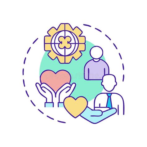 Csr Icon Representing Corporate Social Responsibility Stock Vector