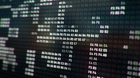 Scrolling Numbers Matrix Style Animation Stock Footage Video 7545856 Shutterstock