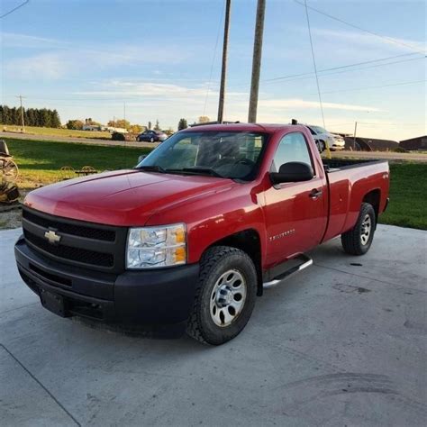 2009 Chev Silverado Gas 4x4 Truck 160 000 Kms Live And Online Auctions On