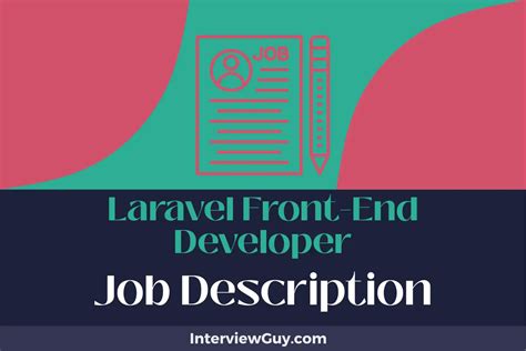Laravel Front End Developer Job Description Updated For 2025
