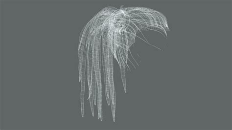 Dreadlock Style Ponytail 3d Model Download Character On