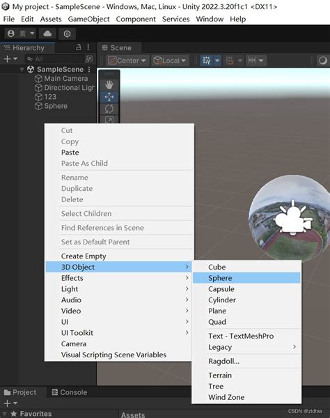 用unity做全景球 unity全景图做天空球 csdn博客