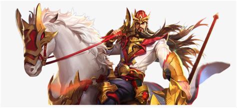 王者荣耀关羽 快图网 免费PNG图片免抠PNG高清背景素材库kuaipng