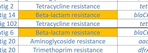 Table 3 From Identify Cmy 2 Incompatibility Groups In Salmonella Multidrug Resistance Plasmids