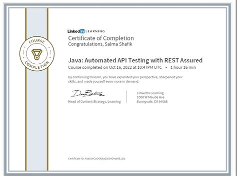 Learning Apitesting Restassured Java Vois Linkedinlearning