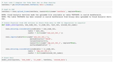 Building Credit Scorecards Using Sas And Python The Sas Data Science Blog