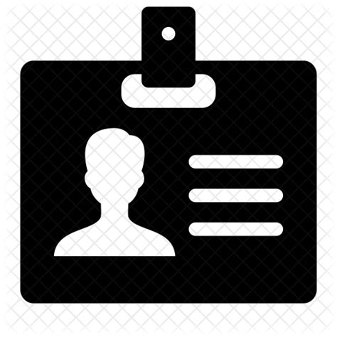Security Pass Icon Of Glyph Style Available In Svg Png Eps Ai
