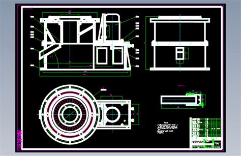 S1484 电动机下置式锤式破碎机设计 Cad 说明书 Autocad 2000 模型图纸下载 懒石网