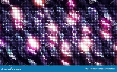 Colorful Pink And Purple Shimmering Mosaic Tiles Of Pink And Purple