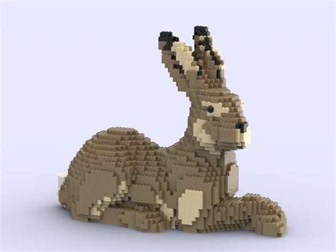 Lego Moc Hare By Wilmottslego Rebrickable Build With Lego