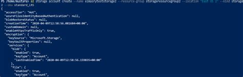 Create Storage Account Using Powershell And Cli Command Db Cloud Tech