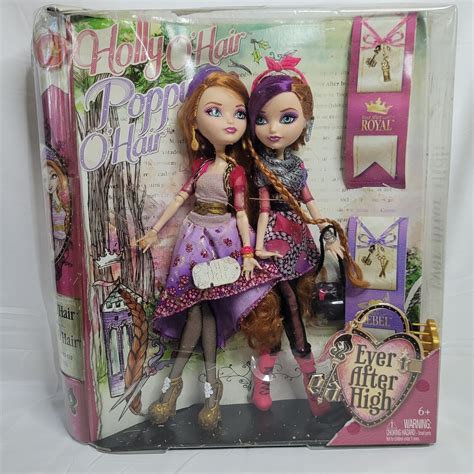 Ever After High Poppy Ohair And Holly Ohair